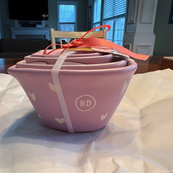 Rae Dunn | Holiday | Rae Dunn Purple Heart Measuring Cups | Poshmark